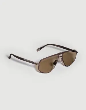 Brunello Cucinelli Full-rim Aviator Sunglasses
