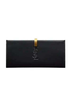 Saint Laurent Daria Minaudière Clutch Bag - Black
