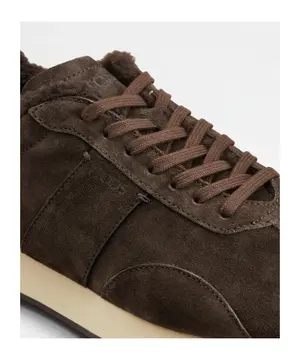 TOD'S Suede Leather Casual Sneakers