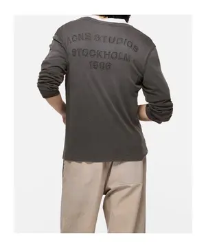 Acne Studios Sprayed Logo T-shirt