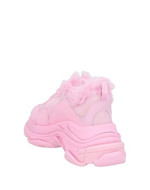 Balenciaga Techno Fabric And Leather Sneakers