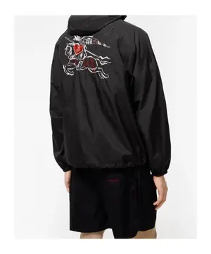 Burberry Heart Knight Nylon Hooded Jacket