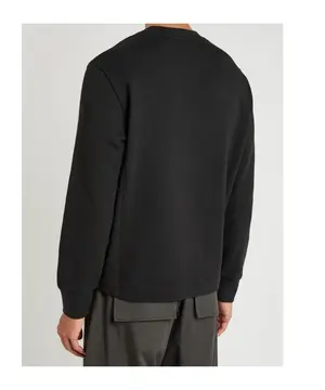 Moncler New Badge Logo-print Cotton Sweatshirt