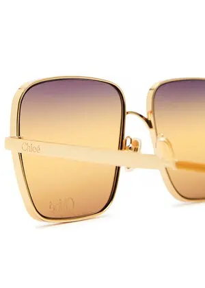 Chloé Butterfly-frame Sunglasses
