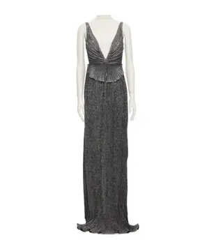 Valentino Garavani Sleeveless V-neck Gown