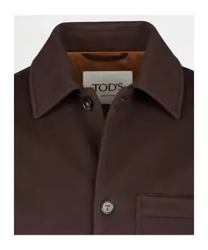 TOD'S Drap Shirt Jacket