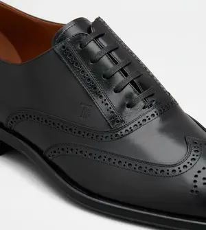 TOD'S Leather Derby Shoes
