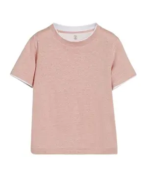 Brunello Cucinelli Linen And Cotton Jersey T-shirt