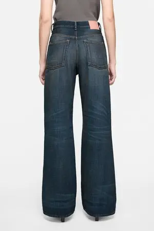 Acne Studios Logo-patch Jeans