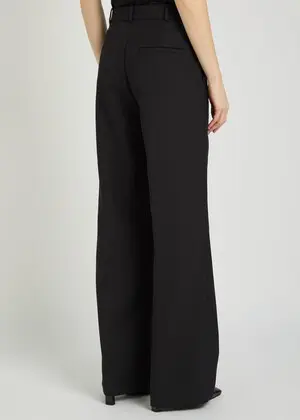 ANINE BING Trent Straight-leg Canvas Trousers
