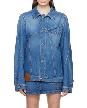 J.W.ANDERSON Jw Anderson Twisted Denim Jacket