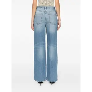 FRAME 1978 High-waist Wide-leg Jeans