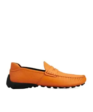 TOD'S Round-toe Loafers - Orange