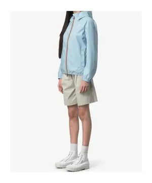 K-WAY Zip-up Hooded Jacket - Blue