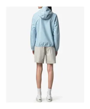 K-WAY Zip-up Hooded Jacket - Blue