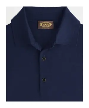 TOD'S Wool Polo Collar Knit Sweater