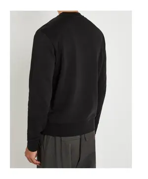 Moncler Logo Badge Cotton Sweatshirt
