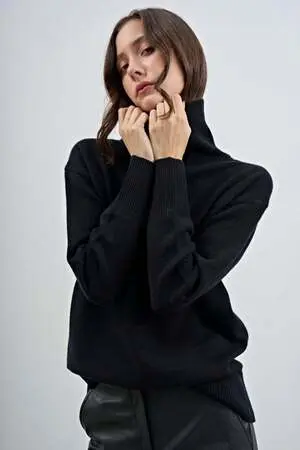 JOSEPH Roll-neck Long Sleeved Jumper