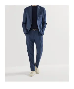 Brunello Cucinelli Super 150s Virgin-wool Prince Of Wales Blazer
