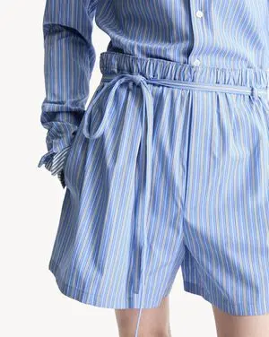 Saint Laurent Striped Shorts