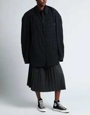 Balenciaga Simple Checkered Coat
