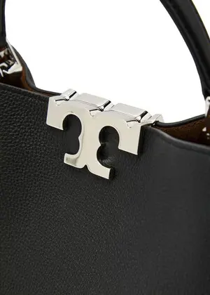 Tory Burch Eleanor T-logo Grained Leather Top Handle Bag