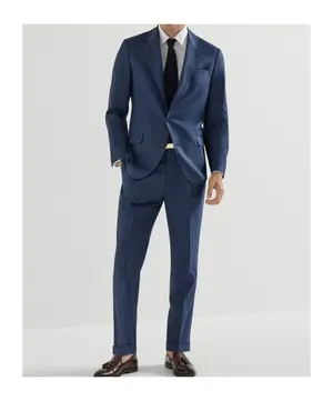 Brunello Cucinelli Super 150s Virgin-wool Houndstooth Blazer