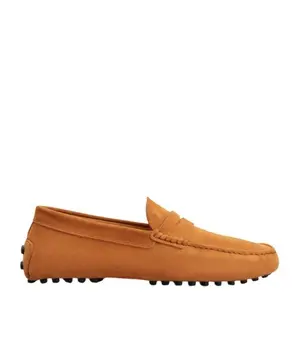 TOD'S Round-toe Loafers - Orange