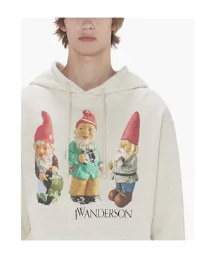 J.W.ANDERSON Jw Anderson Gnome Trio Drawstring Hoodie