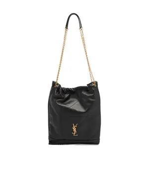 Saint Laurent Jamie 4.3 Leather Shoulder Bag - Black