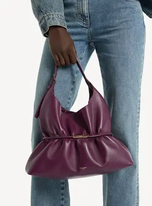 Balmain Sphynx Medium Bag In Smooth Leather