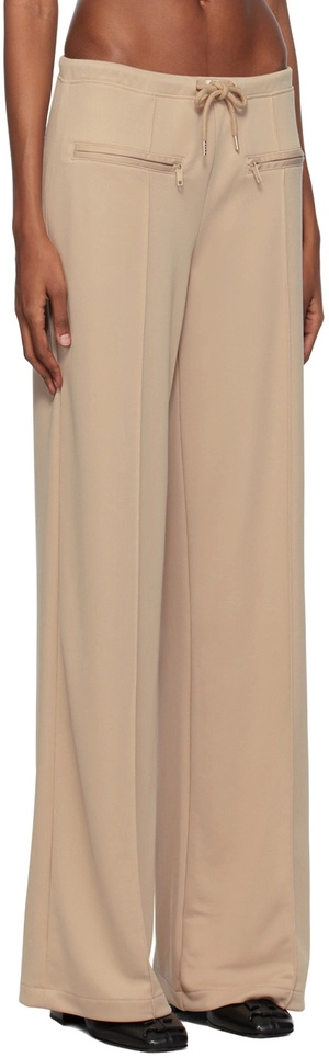 COURREGES Courrèges Mid-rise Drawstring Wide-leg Pants