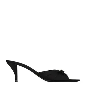 Saint Laurent Jerry Logo Embellished Mules