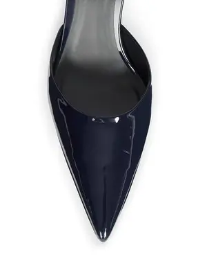 Balmain Patent Leather Strappy Stiletto Pumps