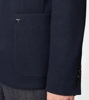 TOD'S Blazer In Cashmere Blend Jersey
