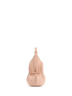 Balmain Sphynx Medium Bag In Suede - Pink