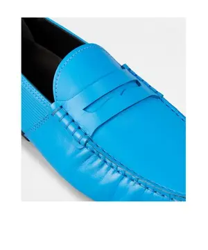 TOD'S Automobili Lamborghini Slip-on Leather Driving Shoes