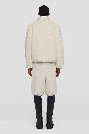 JIL SANDER Textured Fleece Shorts