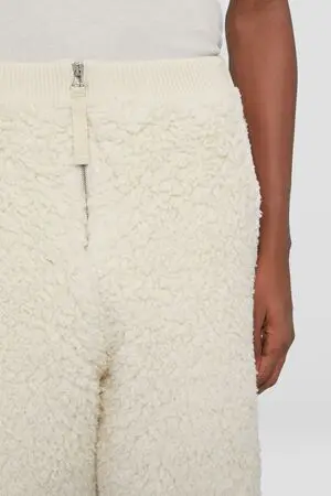 JIL SANDER Textured Fleece Shorts