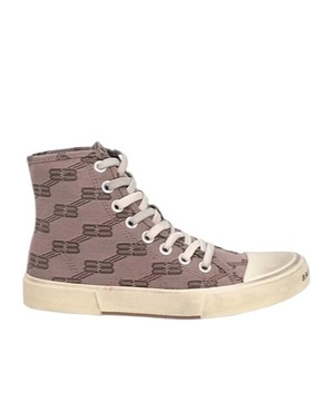 Balenciaga High-top Sneakers With Logo Print