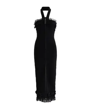 SELF-PORTRAIT X Christopher Kane Lace-trimmed Midi Dress