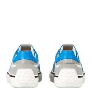 TOD'S Automobili Lamborghini Panelled Lace-up Leather Sneakers