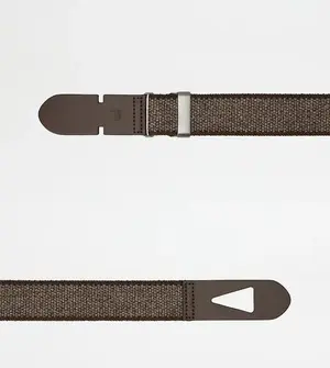 TOD'S Leather Belt - Brown