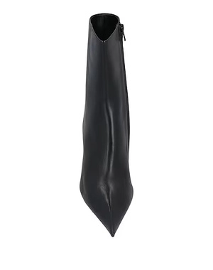 Balenciaga Zip-up Ankle Boots With Pointed Toe And High Heel