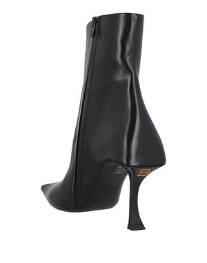 Balenciaga Zip-up Ankle Boots With Pointed Toe And High Heel