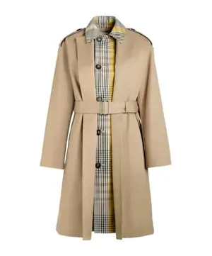 TOD'S 2-in-1 Trench Coat In Cotton