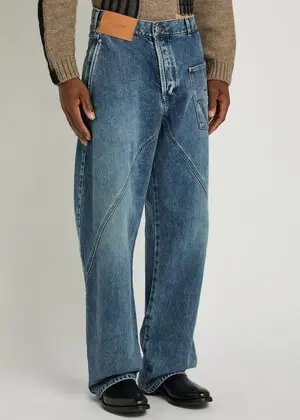 J.W.ANDERSON Twisted Workwear Straight-leg Jeans