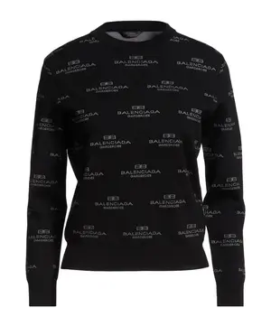 Balenciaga Logo-print Crewneck Jumper