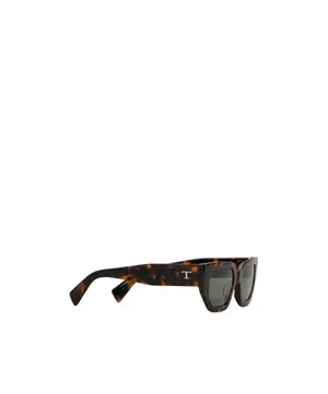 TOD'S Geometric Acetate Sunglasses With T Timeless Logo