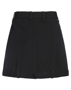 Balenciaga Mini Skirt With Single-button Zipper
